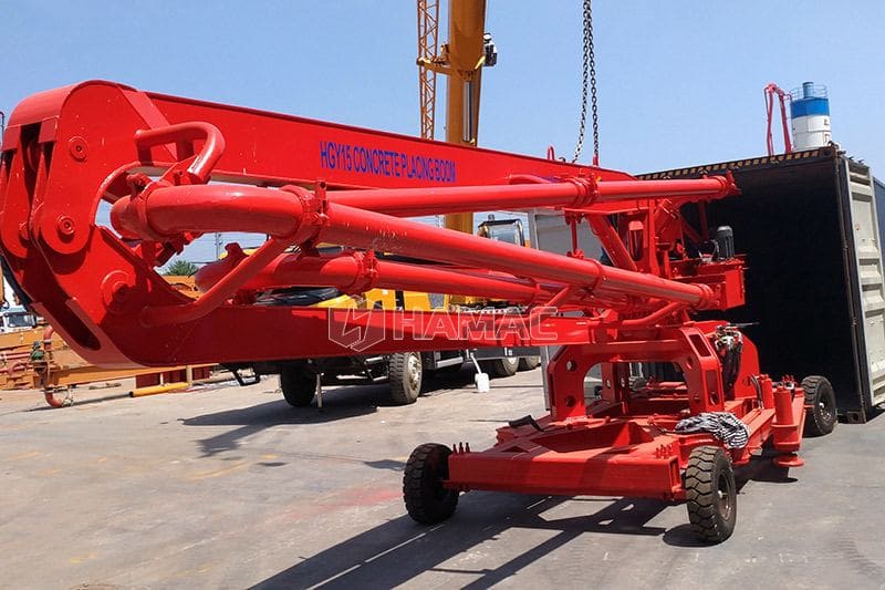 Spider Concrete Placing Boom - HAMAC