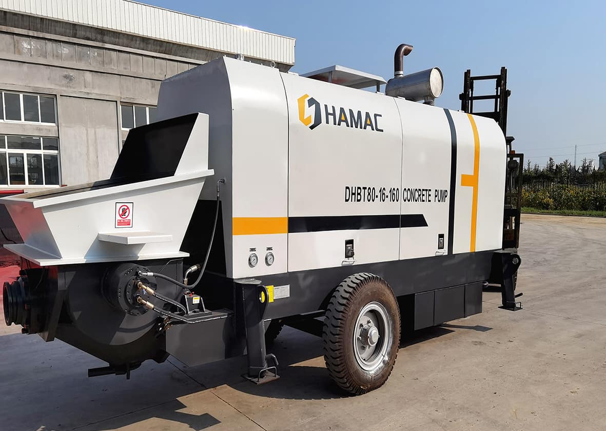 How to choose the right concrete pump trailer for my project? - HAMAC